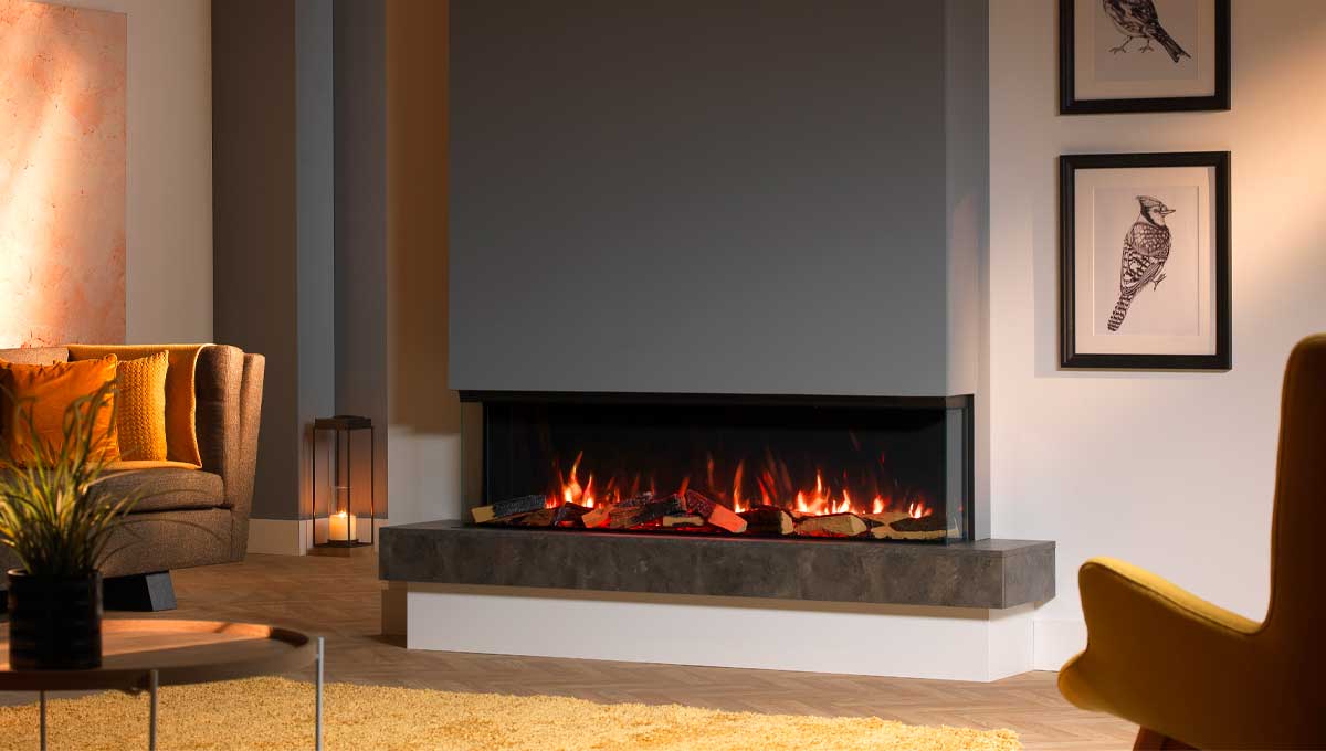 ES 1500 Electric Fireplace | Sleek, Modern Heating | Rinnai NZ