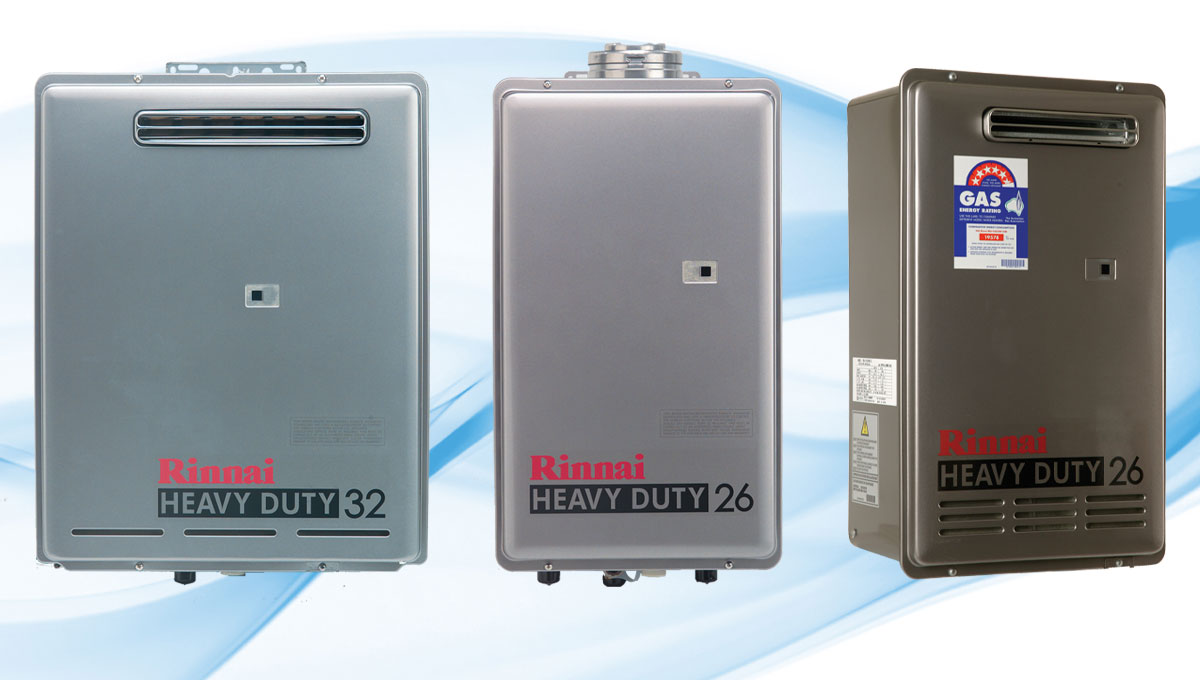 Rinnai INFINITY® HD32, 26 ext, and HD26 int - Rinnai