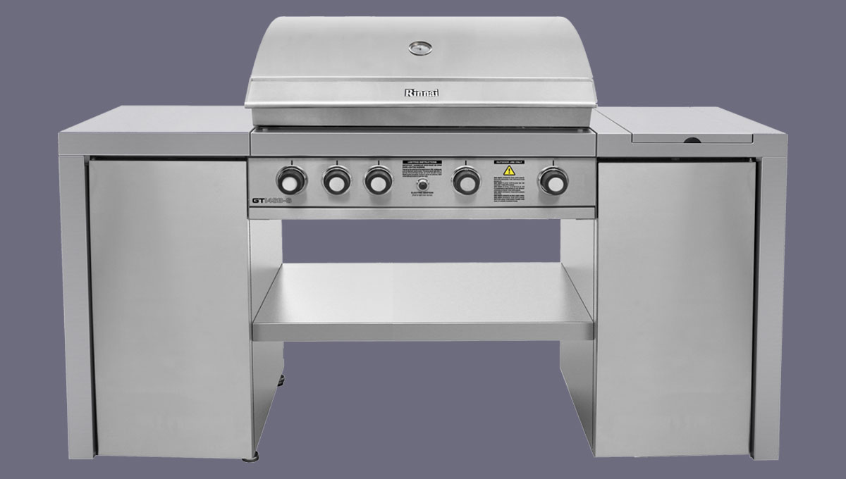 Rinnai IGTI4SBS 2012 4-burner island BBQ - Rinnai